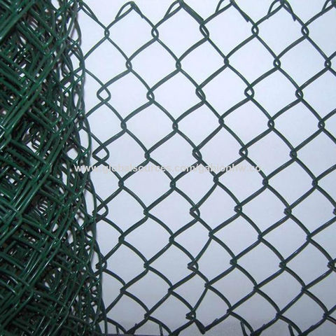 China Hot dipped gal cyclone fence ,chain link mesh manufacturer,vinyl ...