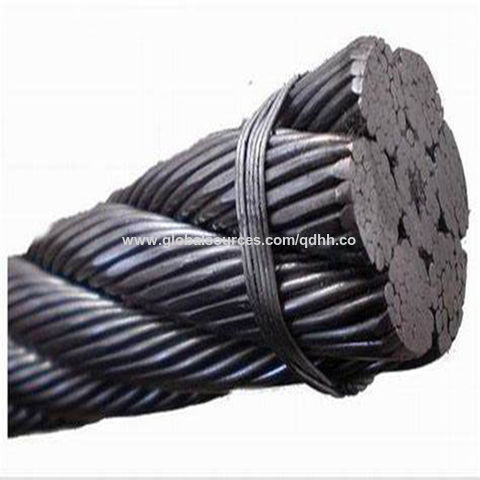 China 6X36SW + FC/IWR line contacted steel wire rope, ungalvanized or ...
