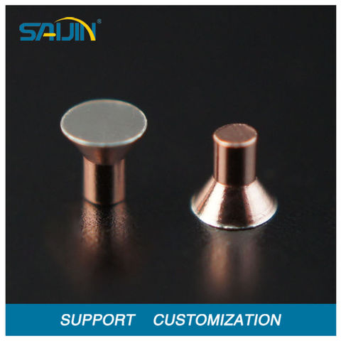 China Silver Contact Contact point Aluminium Blind Solid Rivet for ...