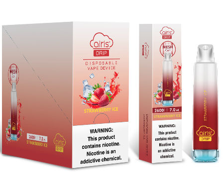 Disposable Vape Pen Airis Vaporizer 7ml Airis Drip 2600 Puffs Stigs ...
