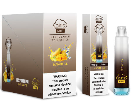 Disposable Vape Pen Airis Vaporizer 7ml Airis Drip 2600 Puffs Stigs ...