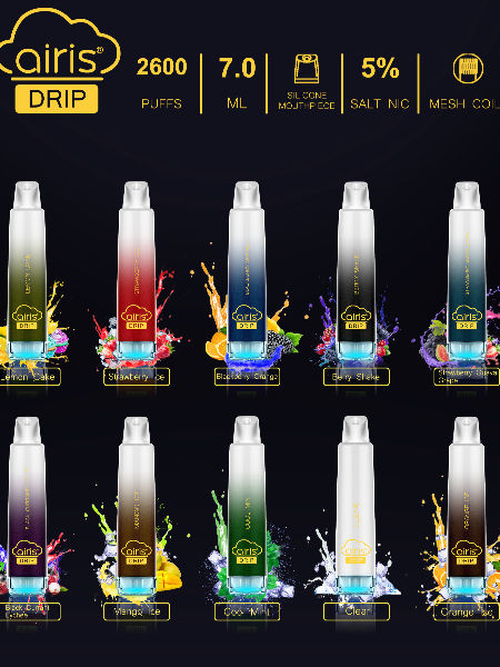 Disposable Vape Pen Airis Vaporizer 7ml Airis Drip 2600 Puffs Stigs ...