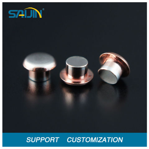 China Silver Contact Contact Point Electrical Silver AuNi/CuNi Bimetal ...
