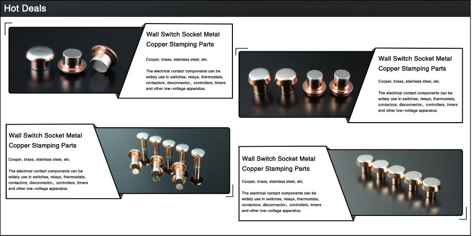 China Silver Contact Contact Point Electrical Silver AuNi/CuNi Bimetal ...