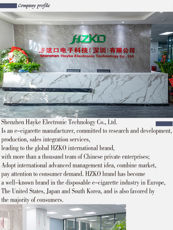 Hzko Original Disposable e-cigarettes 2000 puffs Vape IDOL MAX ...