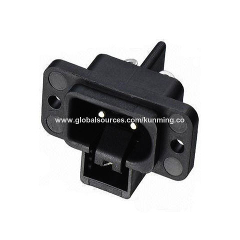 Taiwan UL Socket Safety AC Power Jack Connector AC 250V / 7A Polarized ...