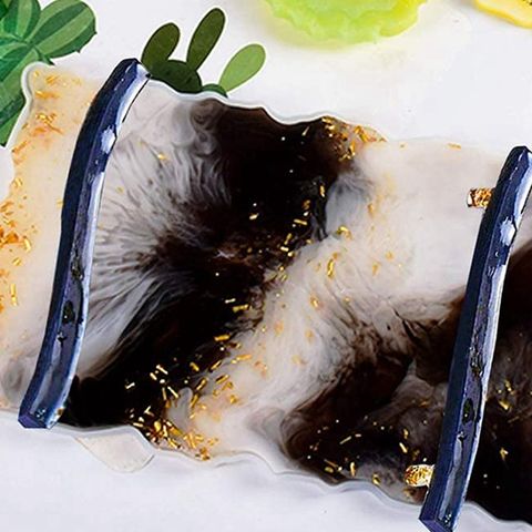 China 4 Set Tray Handle Resin Mold Silicone Casting Mold for DIY Cabinet Door Handles Drawer Bar ...