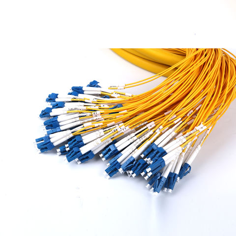 China 144 cores, single mode MTP/MPO fan-out fiber optic patch cord on ...