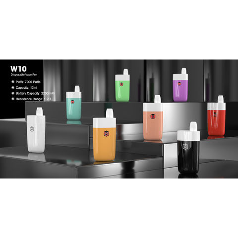 China JOMO W10 7000 Puffs Disposable Vape Ecig 13ml Pre-filled Mesh ...