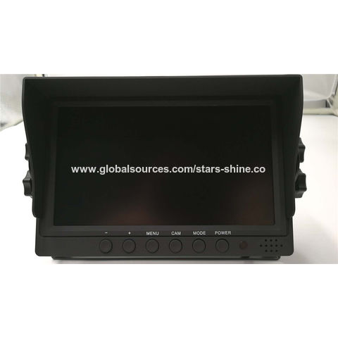 China 7 inch heavy duty TFT lcd 9-45V digital panel car truck color ...