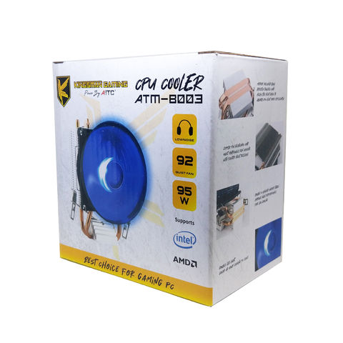 Taiwan 90mm CPU Tower Fan with LED blue light on Global Sources,CPU ...