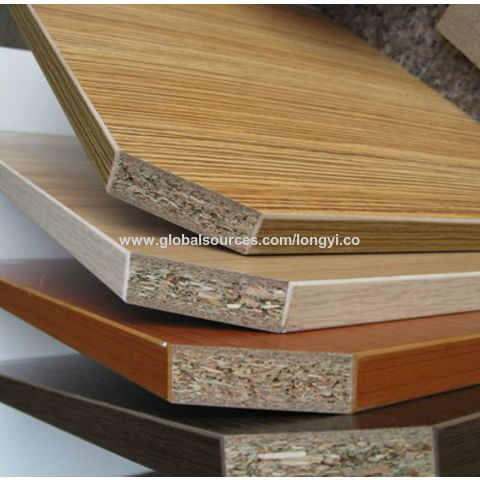 China Cherry Melamine color Particle Board on Global Sources,Melamine