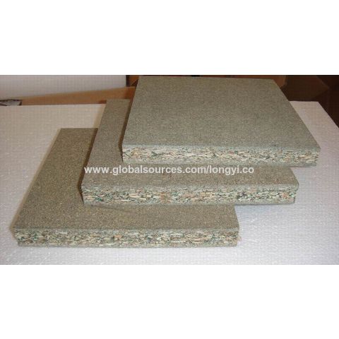 China Raw Particle Board green chip on Global Sources,Plain Particle Board