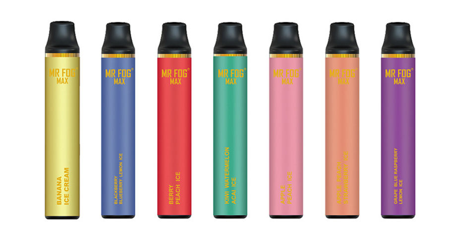 China OEM ODM Mr Fog Max Disposable Vape Pen 4.5ml 650mah 1000 Puffs ...