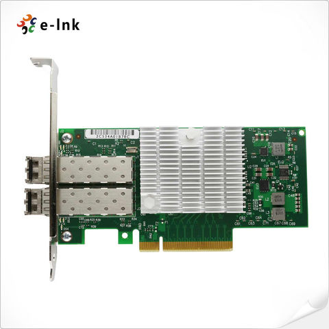 China 10G SFP Fiber Optic PCI-E LAN Card,Intel 82599ES Dual Port 10G ...