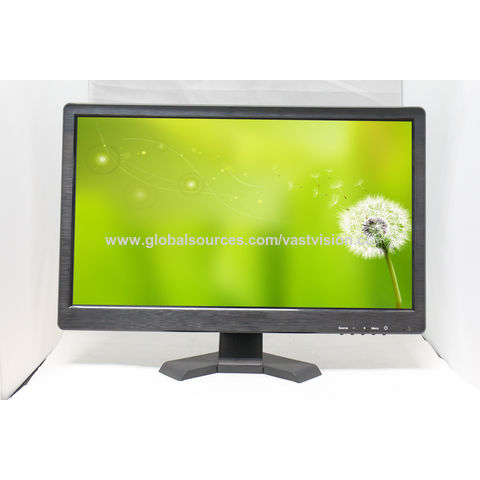 China 21.5-inch led pc lcd Monitor with 1,920 x 1,080 Pixels, VGA/BNC ...