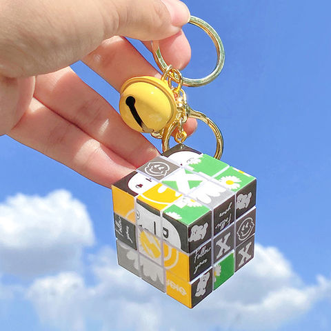 China Cartoon small key chain accessories creative bell third order ...