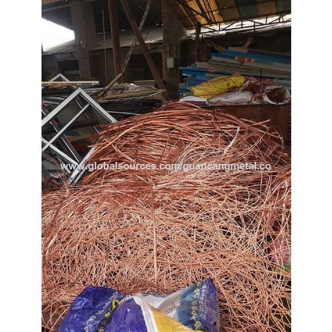China Peeled copper wire millberry,copper wire scrap 99.9% purity on ...