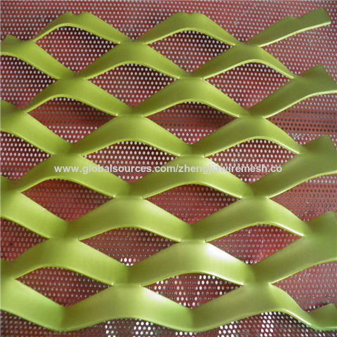 China Spray coated expanded metal mesh on Global Sources,expanded mesh ...