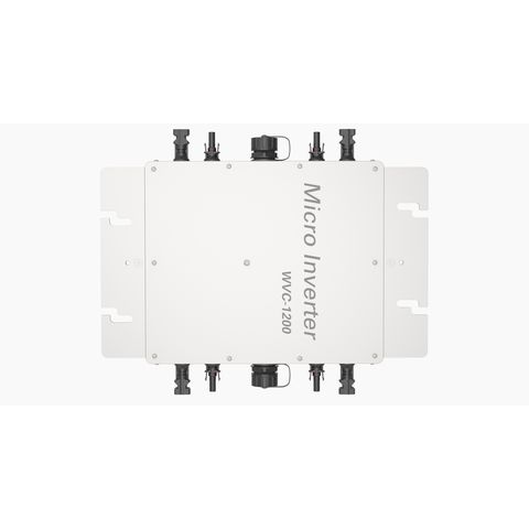 China 1200W Solar On Grid Micro Inverter WVC-1200 with 433MHz Wireless ...