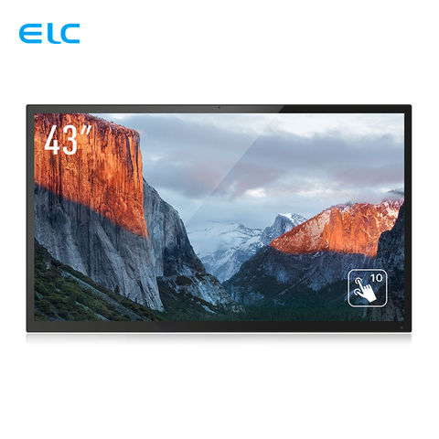 China Lcd tv touchscreen monitor 43 inch capacitive touch screen ...