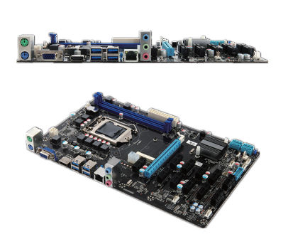 China New Intel CPU B250 Mining Motherboard 12 GPU mining machine ...