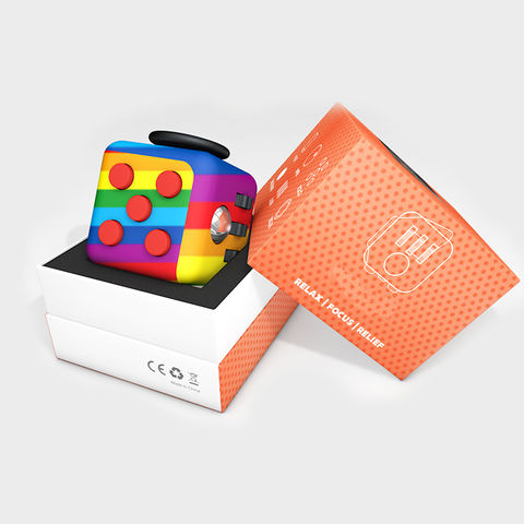 China Fidget Cube stress toy magic camo dice UK wreak portable bauble ...