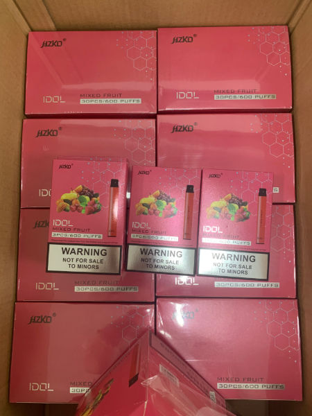 China Original HZKO IDOL Disposable E-cigarettes 600 Puffs 500mAh ...