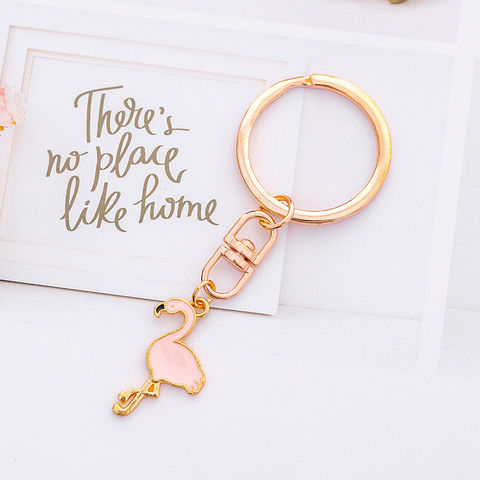 China Metal Keychain Cartoon Girl Heart Korea Creative Cute Key Ring ...
