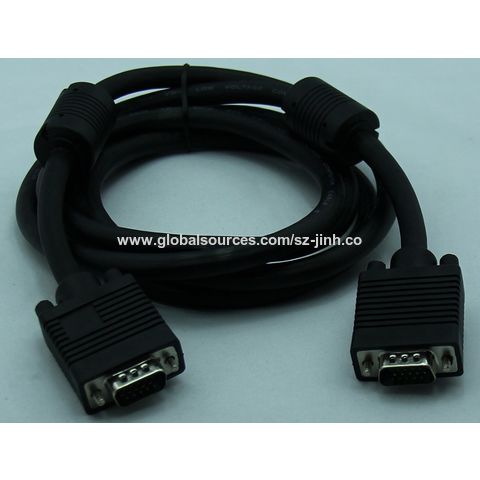 China High-quality Standard VGA Monitor Cable, Male to Male, with Dual ...
