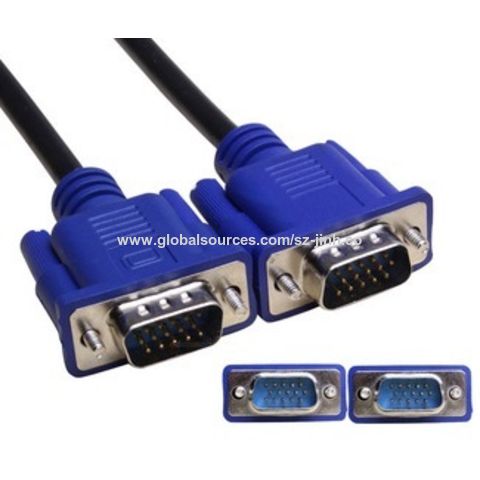 China High-quality Standard VGA Monitor Cable, Male to Male, with Dual ...