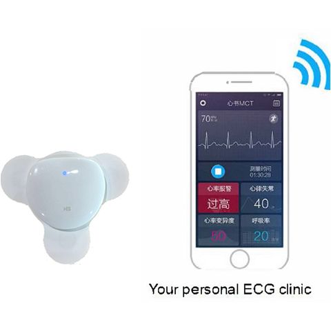 China Minttihealth Portable ECG Device 24-Hour Wearable Cardiac ...