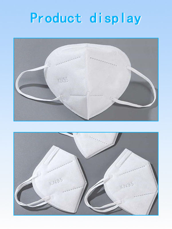 5 ply Mouth Face Masks Disposable Dustproof Protective Breathing KN95 ...
