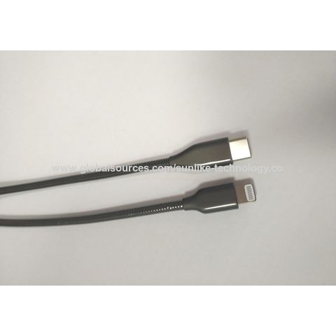 China USB C-Lightning Max.PD 60W cable on Global Sources,MFI cable ...