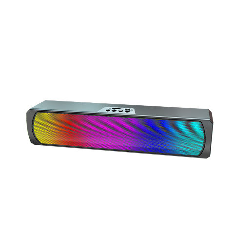 China Colorful RGB light PC gaming sound bar with powerful 10w wireless ...