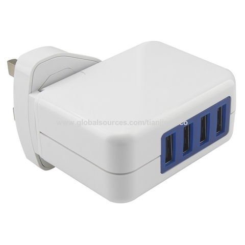 China High-efficiency 5V4A 20W 4 Port USB Power Adapters, Chargers for ...