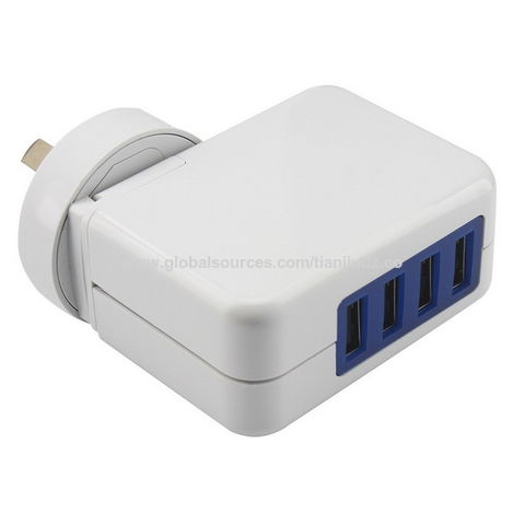 China High-efficiency 5V4A 20W 4 Port USB Power Adapters, Chargers for ...