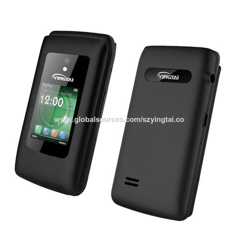 China 2.4 inch+1.77 inch 3G clamshell feature mobile phone on Global ...