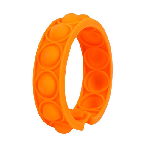 China Pop It Bracelet Colorful Promotional Silicone Anti Stress Fidget ...