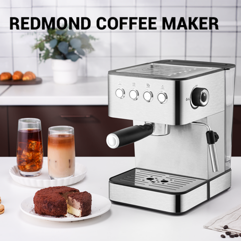 China Espresso Machine Latte Cappuccino Maker 15 Bar Pump Pressure ...