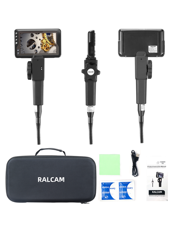 China RALCAM Two-way Articulating Borescope 8.5mm lens borescope 2 Mega ...