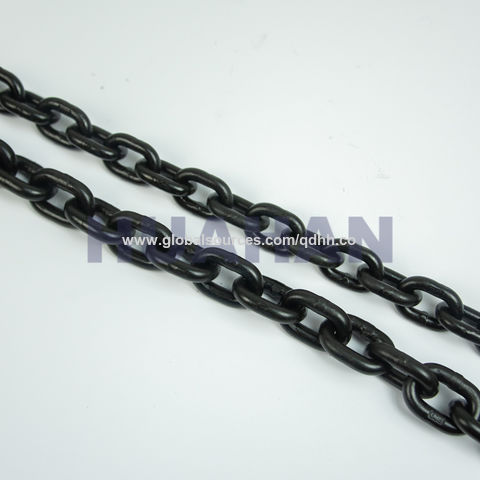China Grade 80 Chain, EN818-2 STANDARD, BLACK TARRED, INDUSTRIAL ...