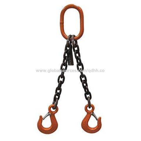 China Grade 80 Chain, EN818-2 STANDARD, BLACK TARRED, INDUSTRIAL ...