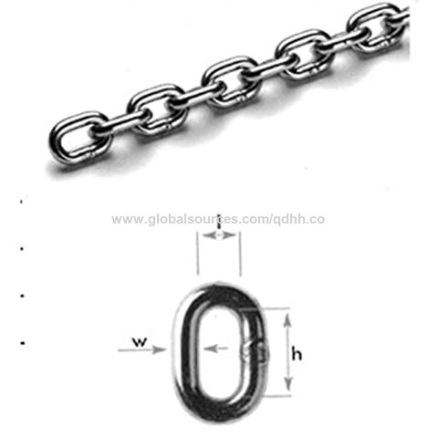 China DIN763/DIN764/DIN766 standard stainless steel link chain, SUS304 or 316 on Global Sources ...