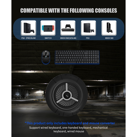 China Keyboard and mouse converter For SWITCH/P4 /PS3/XONE/X360 Adapter ...