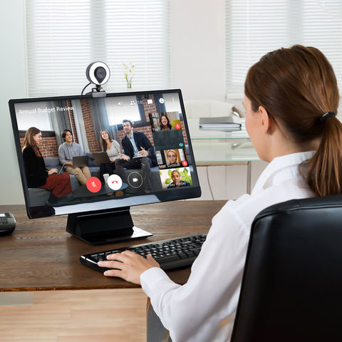 China LED Ring Light Webcam 4K USB Autofocus 2K 1080P Full HD Web ...