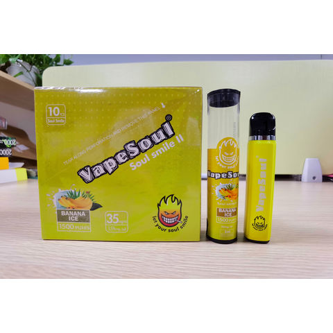 China Vape Soul Smile Rechargeable Disposable Vape 1500 puffs on Global ...