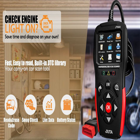 China JT600 Enhanced Universal EOBD OBD2 Scanner Fault Code Reader ...