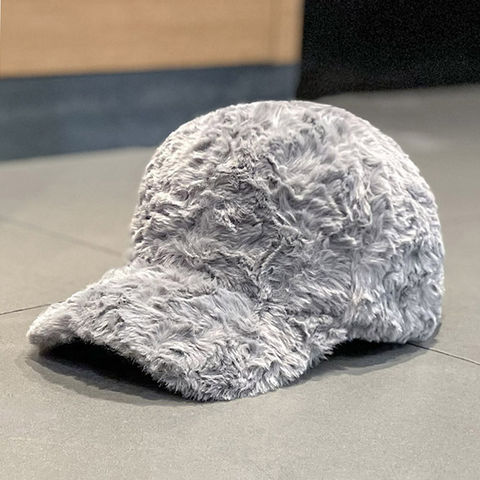 China Fall Winter Hat 5 Colors Casual Soft Fur Custom Sports Hat Plain ...
