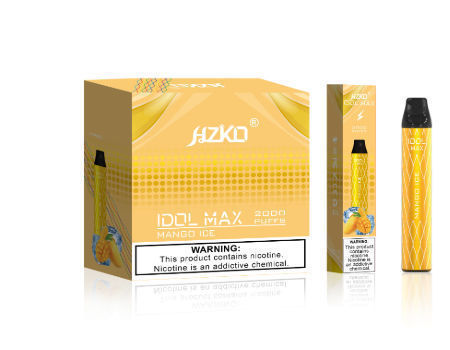 China Original HZKO IDOL MAX disposable vape pen 2000 Puffs 1100mAh ...